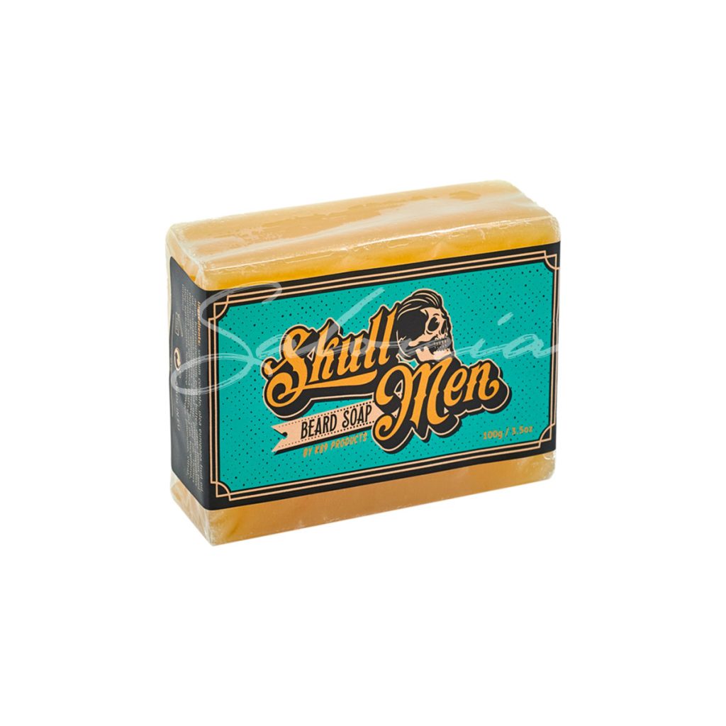 Beard Soap Skullmen 100gr: Limpieza Profunda para tu Barba
